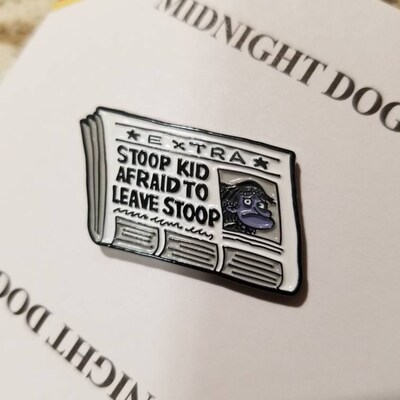 Stoop Kid Enamel Pin - Etsy