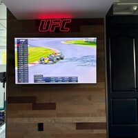 UFC LED Neon Sign: Bright Red MMA Decor for Fans of Combat Sports ...