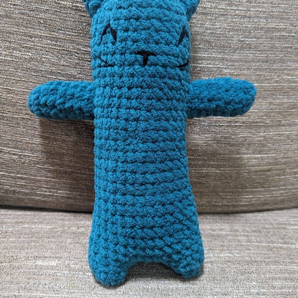 Small Long Cat Crochet Pattern. Make Your Own Cute Amigurumi Long Cat ...
