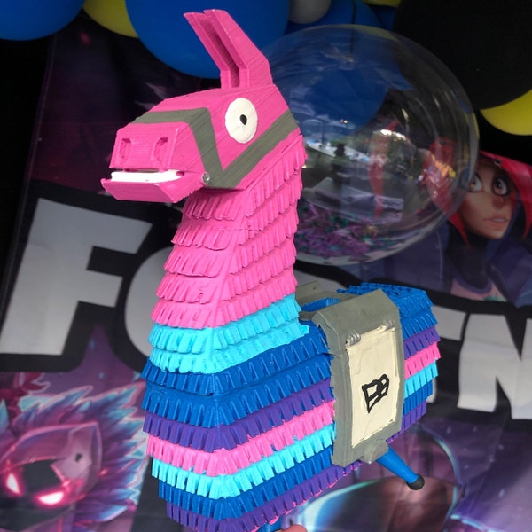 Llama Pinata Battle Royale 3D Printed Toy/bank/cake Topper - Etsy
