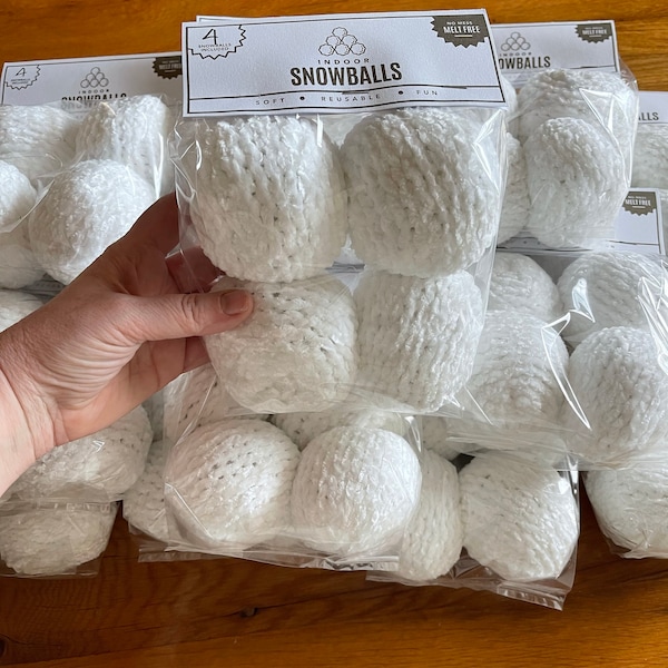 PRINTABLE Snowball Packaging - DIGITAL PDF - Insert Cards & Labels for ...