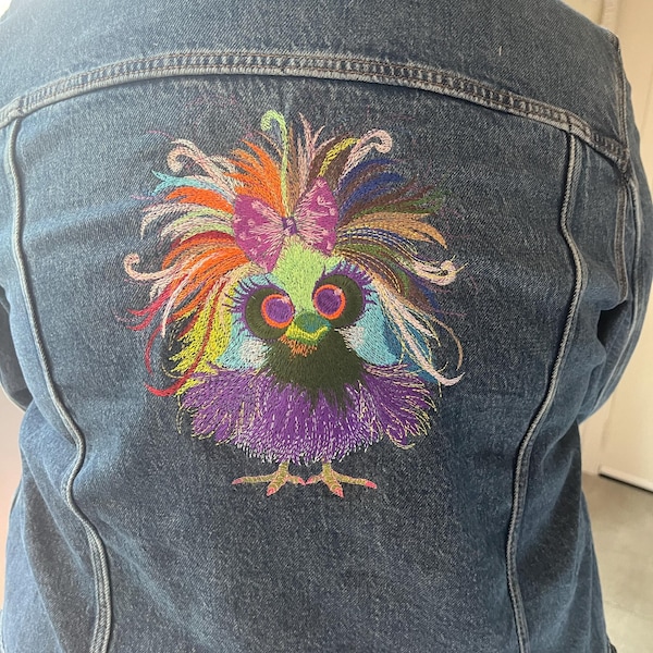 Funny Crazy Chicken Embroidery Design, Cute Chicken Machine Embroidery ...