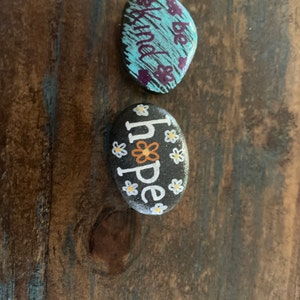Pocket Hugs Painted Keepsake Rocks Coworker Classroom - Etsy