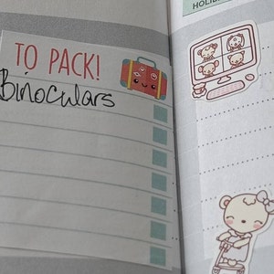 42 Cute Appointment/calendar/schedule Planner Stickers - Etsy