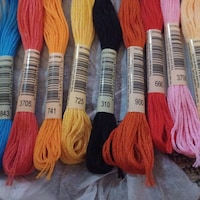 8x Pink DMC Flosses, Dmc Threads, DMC Kit, Dmc Set of Colors, Dmc ...