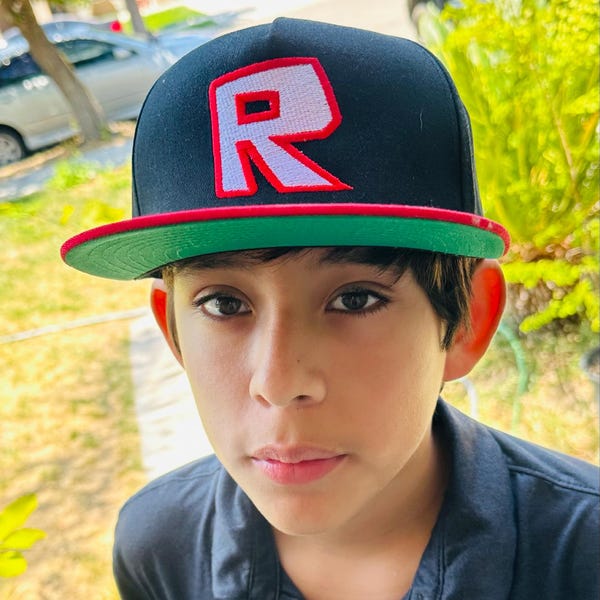 Roblox Guest Hat | Flat Bill Snapback Cap - Personalized Name ...