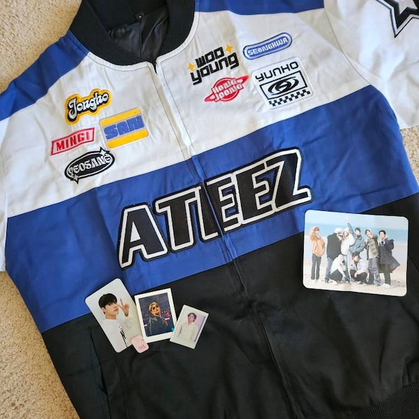 Ateez Inspired Sports Jersey | Atiny, Kpop, Ateez Merch, Ateez Shirt ...