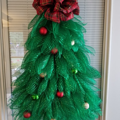 Christmas Tree Tutorial, Angel Wreath Tutorial, DIY, Christmas Wreath ...