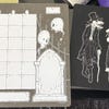 Graveyard Haunts Planner Notepads Tear-away Calendar Tombstones and ...