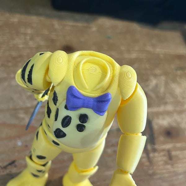 Yellow Rabbit / Springtrap FNAF Five Nights at Freddy’s Figure - Etsy