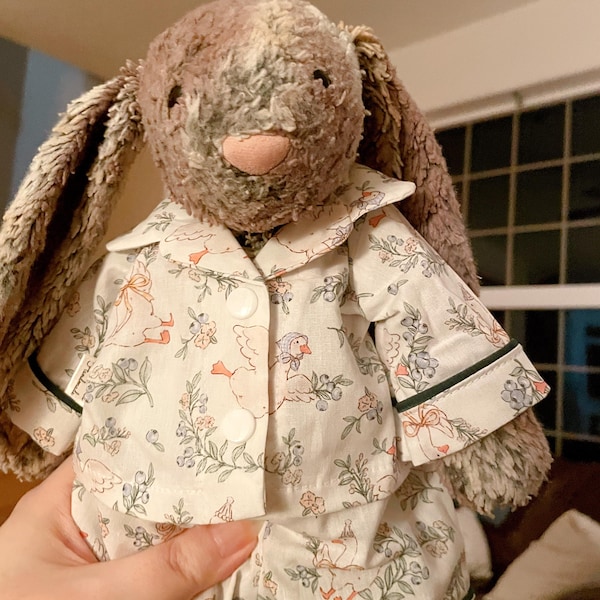 SUPER HOT Pajamas for Jellycat, Custom Sizes for Bunnies, Perfect for ...