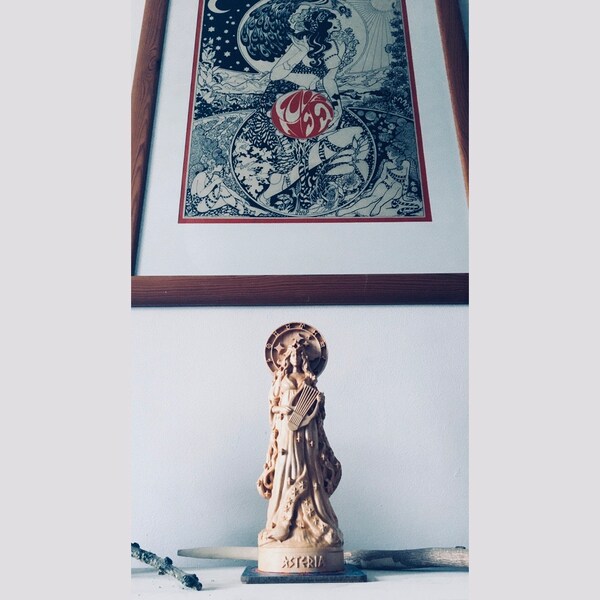 Asteria Greek Goddess, Asteria Goddess of Falling Stars, Asteria Statue ...