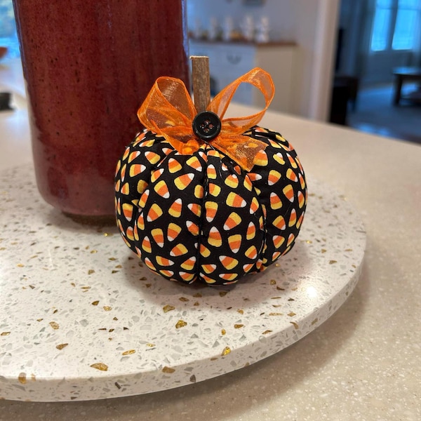 Handmade Fabric Pumpkins: Assorted Halloween Decor - Etsy