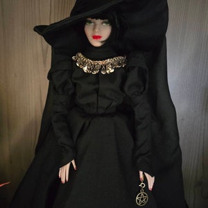 Black Sigil of Lilith Decoration, Satanic Symbol Altar Tile, 3D Printed ...