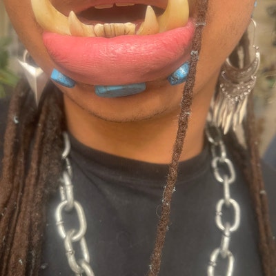 Leatherface Character Teeth Based on the 1974 Film Texas Chainsaw ...