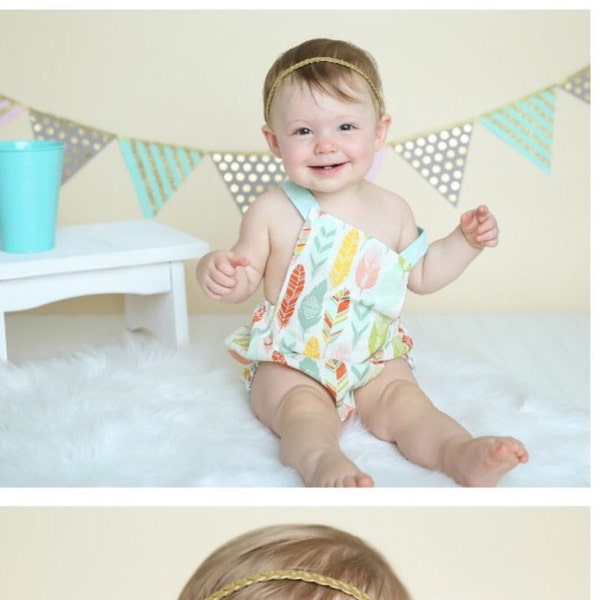 Tribal - Pow Wow - Aztec - Tee Pee - First Birthday Sunsuit - Etsy