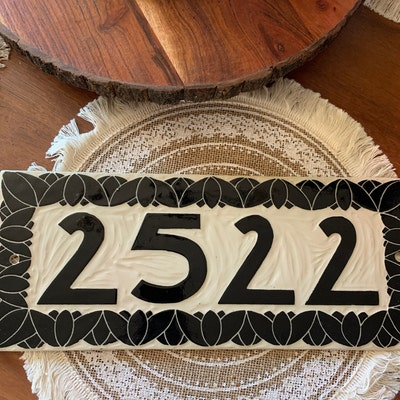 Custom Color for Address Sign - Etsy