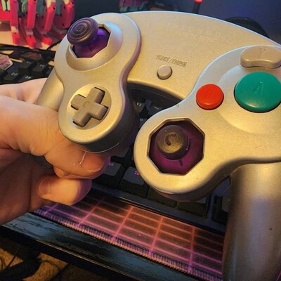 Crystal Red Gamecube Controller Button Set - Etsy Canada