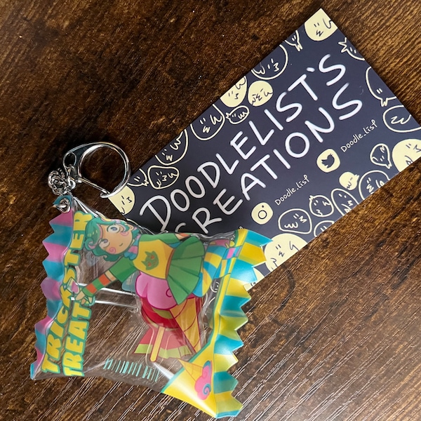 Homestuck Candy Shaker Keychain Charm - Trickster Mode Roxy Lalonde ...