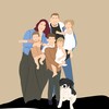 Custom Minimalist Digital Portrait Faceless Illustration ASAP Faceless ...