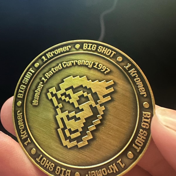 Deltarune KROMER Coin - Etsy