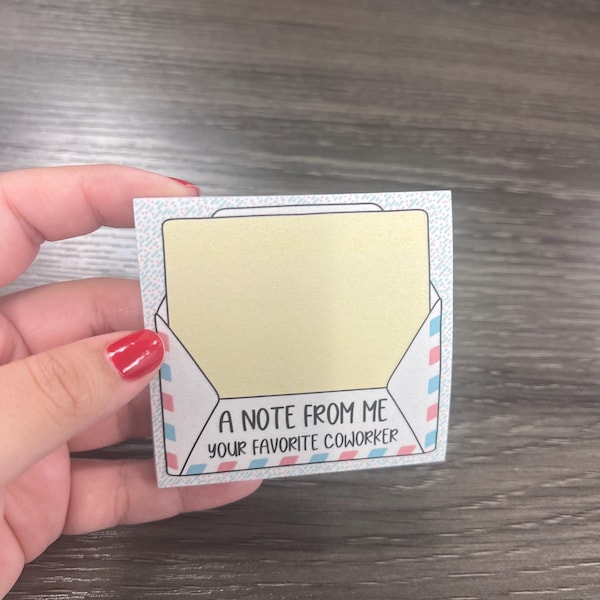 Everything is Fine Sticky Notes, Funny Memo Pad, Cute Notepad, Home ...