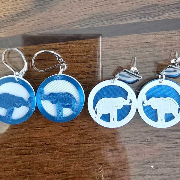 Tree of Life Earrings STL File for 3D Printing – Unique Digital ...