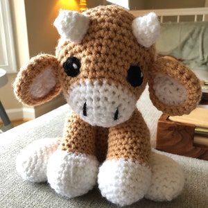 CROCHET PATTERN Colbie the Cow - Etsy UK