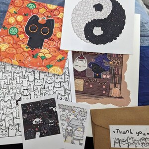 Bunch of Gingerbread Cats Art Print Cute Art Prints Cat - Etsy