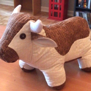 Cow Sewing Pattern, PDF Format - Etsy