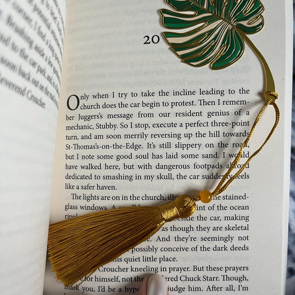Starfall Blade Faux Leather Bookmark - Etsy