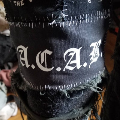 A.C.A.B. DIY Punk Patch ACAB - Etsy