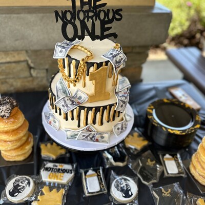 The Notorious One Cookies - Etsy