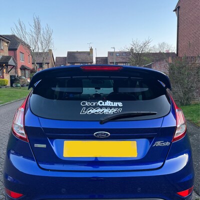 Clean Culture Car Windscreen Sticker all Colours & Sizes - Etsy