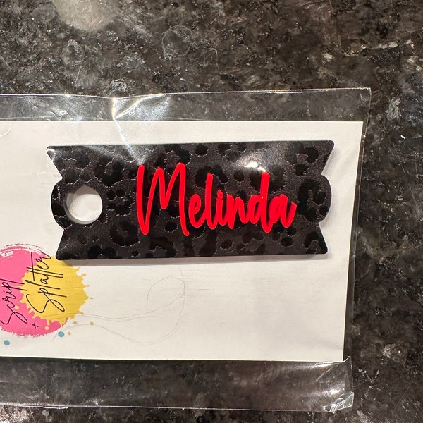 Brumate Era Name Plate, Fall, Halloween Tumbler Tag, Personalized 30/40 ...