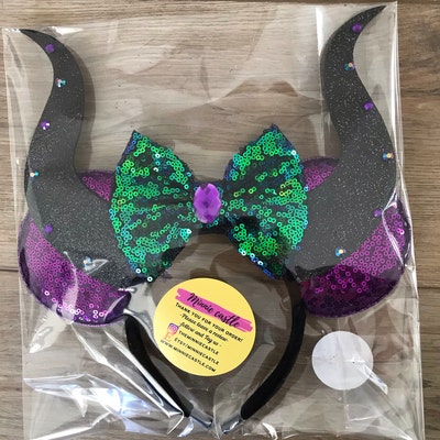 Malficent Ears, Mickey Ears, Mistress of All Evil Ears, Evil Mickey ...
