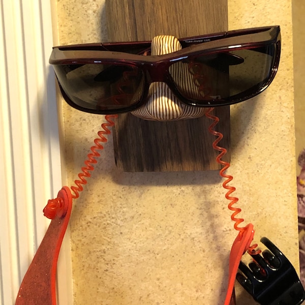 Unique Wooden Eyeglasses Stand for Organization, Glasses Holder for ...