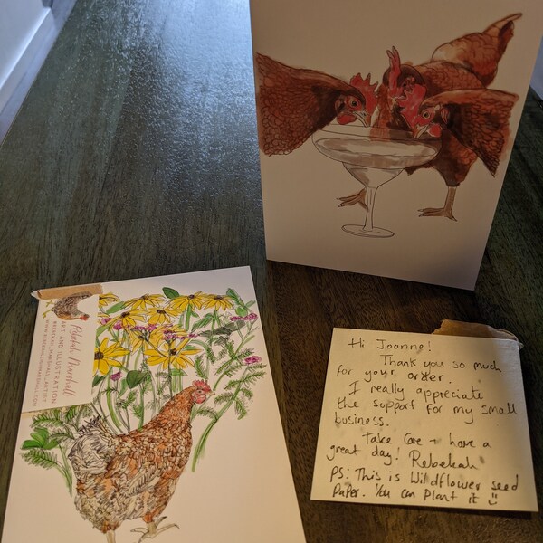 Hen Party Greetings Card, Chicken Themed Greetings Card, Hen Greetings ...