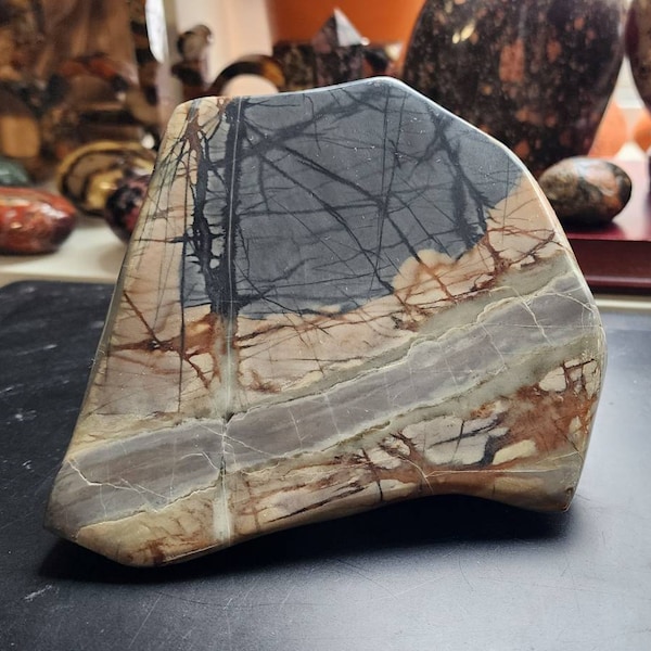Utah Wonderstone Heart Sandstone Rhyolite Jasper Picture Rock Wedding ...