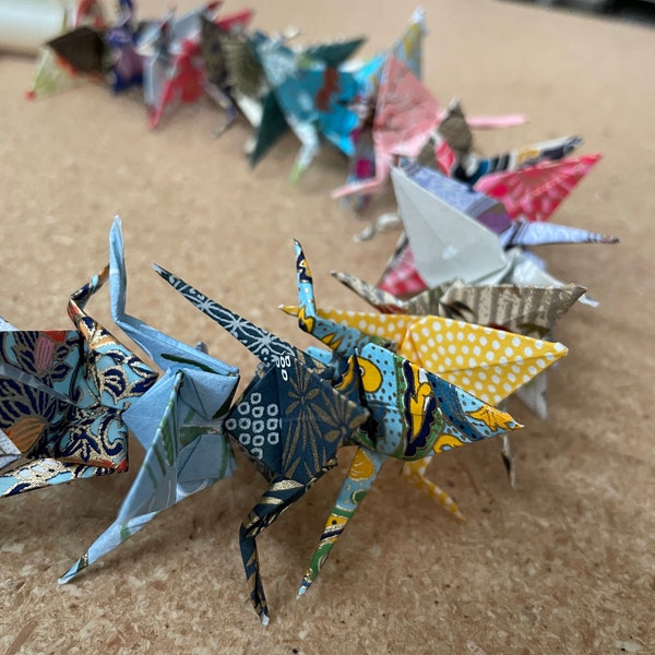 Assorted MINI SMALL Origami Paper - Washi Paper - Yuzen Paper ...