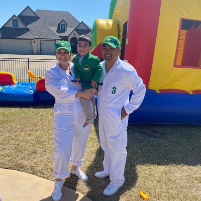 Caddie Uniform Custom Number Badge With Fabric and Hook and Loop Caddy ...