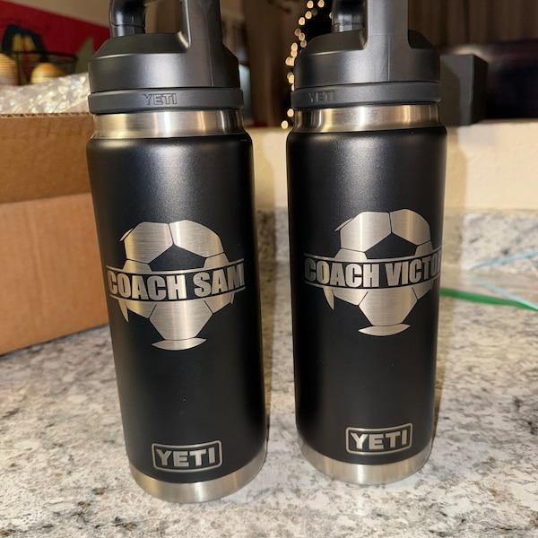 YETI Personalized SOCCER Ball - Player, Coach Gift, Laser Engraved ...