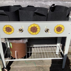 Hand Drawn Sunflower Car Window Decal Flower Car Window Decal Flowers ...