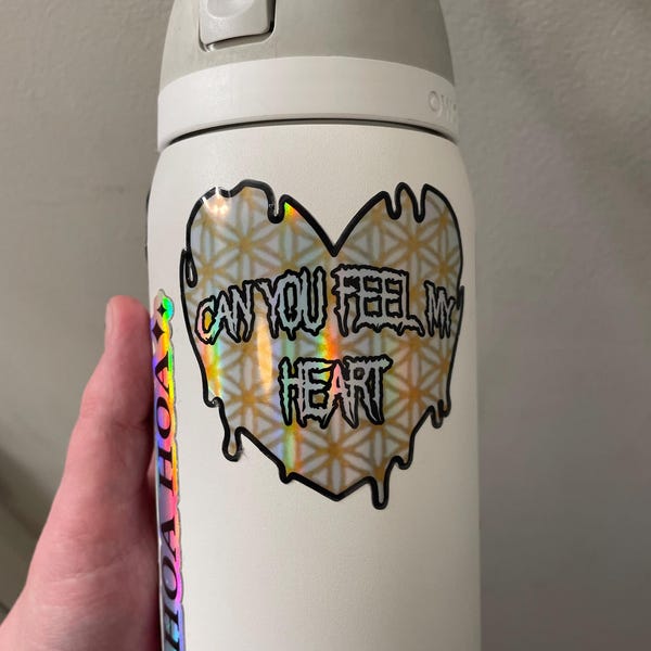 Electric Callboy Holographic Sparkle Vinyl Water Resistant Sticker - Etsy