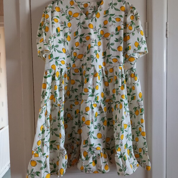 Smock Dress Sewing Pattern - XS-XXXL - PDF Instant Download - Puff ...