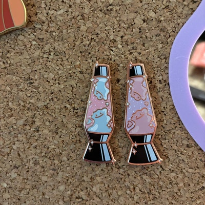 Ditto Lava Lamp Enamel Pin - Etsy