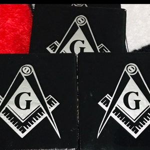 Freemason Sticker, Masonic, Masonic Decal, Masonic Sticker, Freemason ...