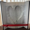 Heart Book Folding Pattern - Valentines Gift - Mothers Day Gift ...