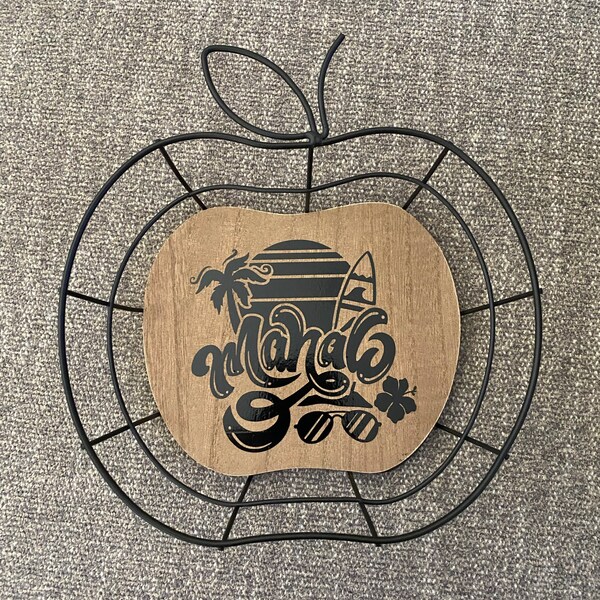 Mahalo SVG Beach Quote Beach Life Svg Aloha Hawaii Surf Palm Trees ...