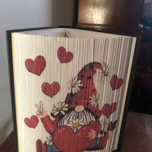 Book Folding Pattern for Small Book, Folded Book Pattern 2 Sizes ...